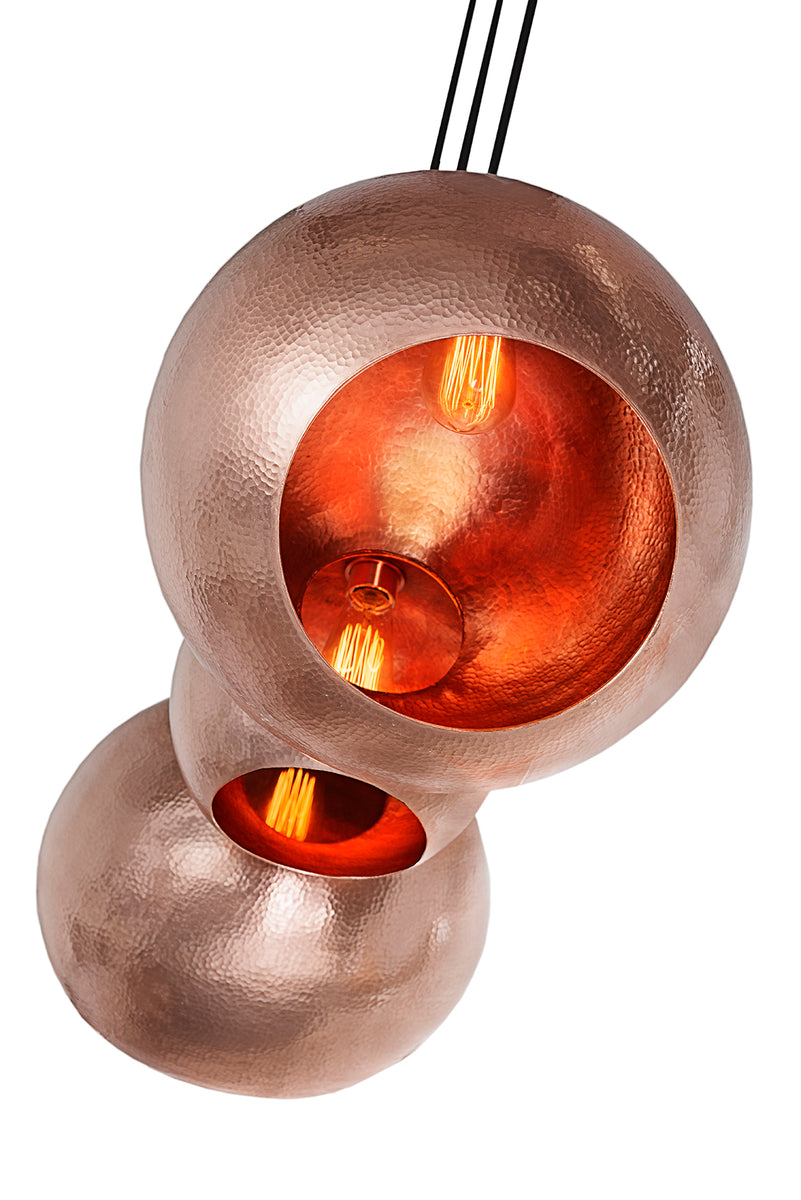 Orb - Berth, handmade copper pendant lighting by Luminosa™
